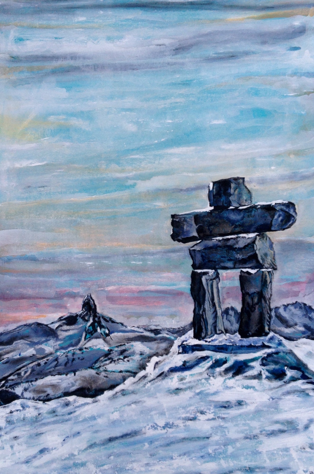Inukshuk Painting